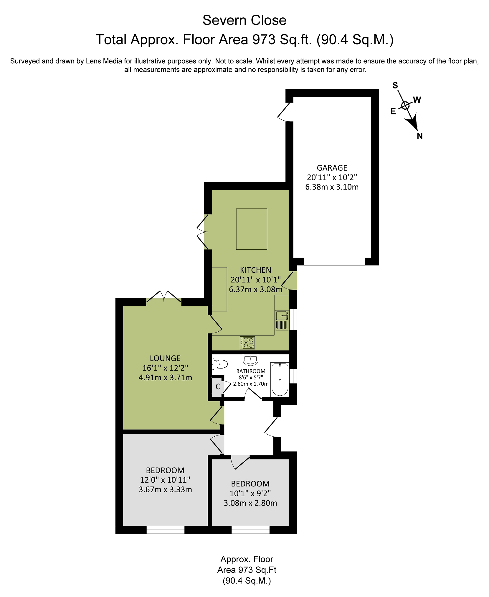 Severn Close, Billinge, Wigan, Greater Manchester. WN5, 2 bedroom ...