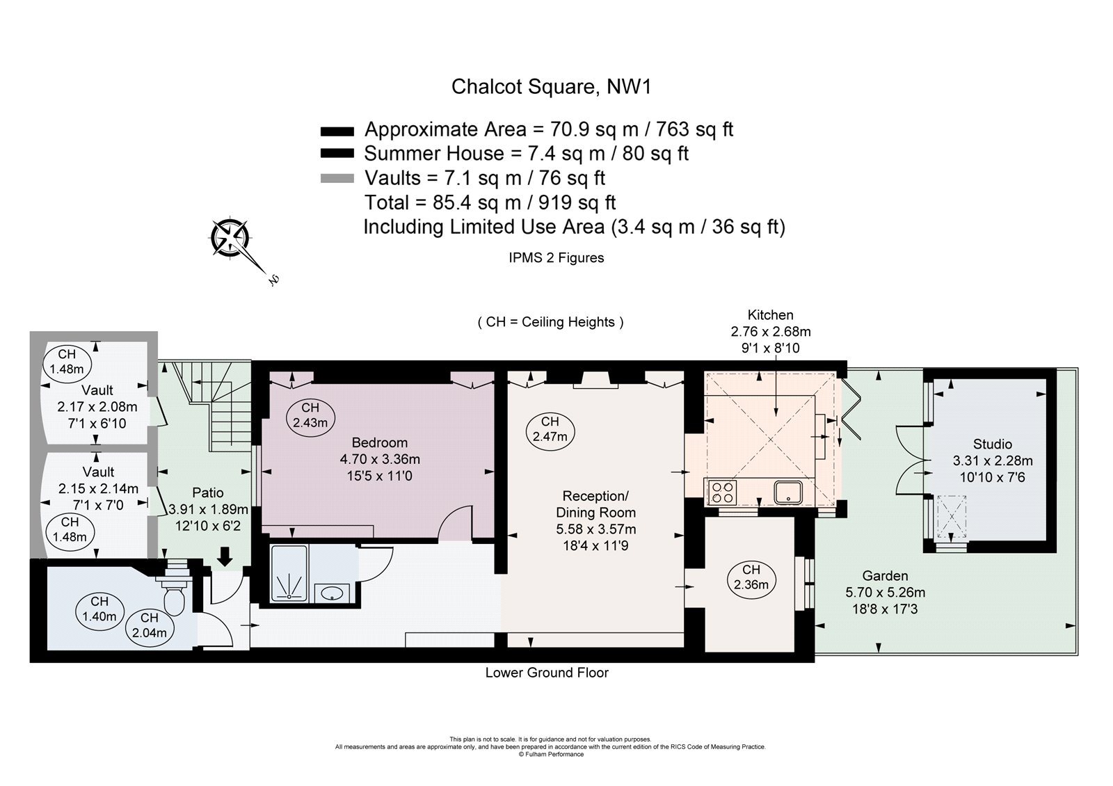 Chalcot Square, Primrose Hill, London NW1, 2 bedroom flat for sale ...