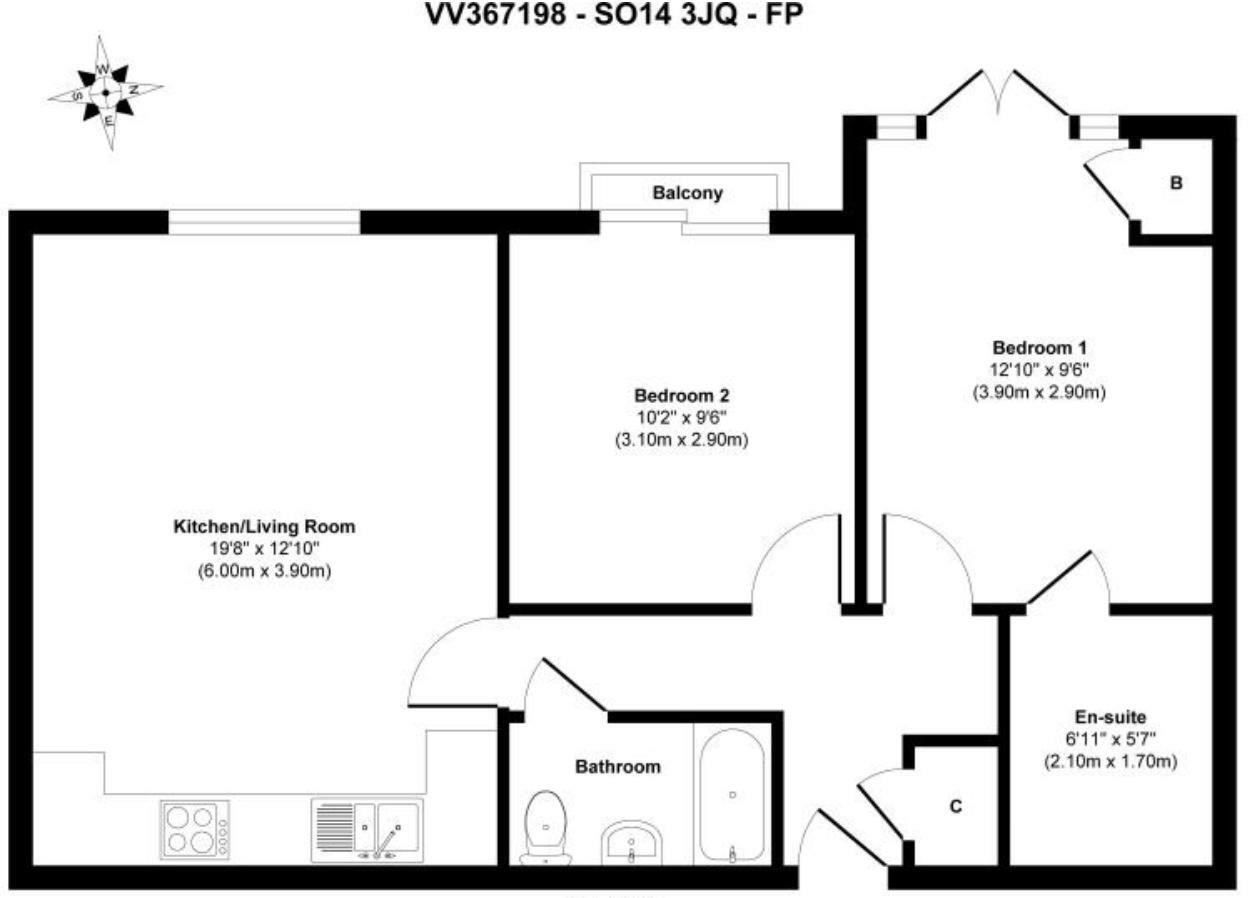 Lower Canal Walk, Southampton SO14, 2 bedroom flat for sale - 64837610 ...