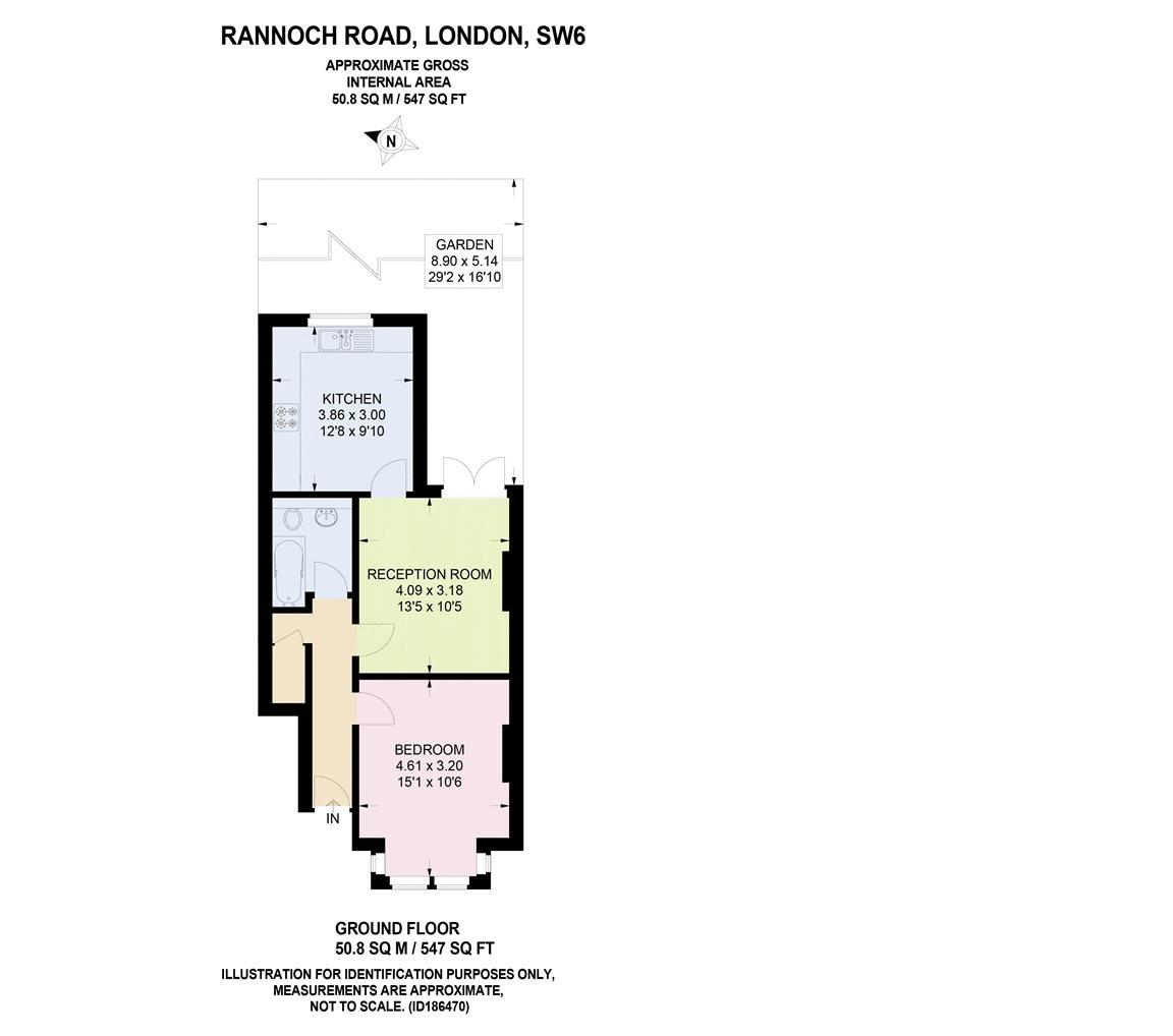 Rannoch Road, London W6, 1 bedroom flat to rent - 64520922 | PrimeLocation