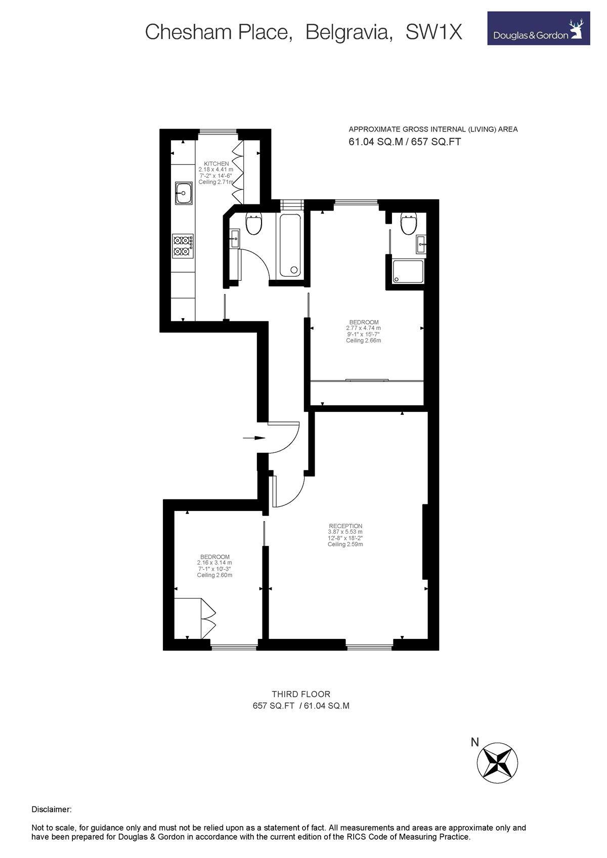 2 bed flat for sale in Chesham Place, London SW1X - Zoopla