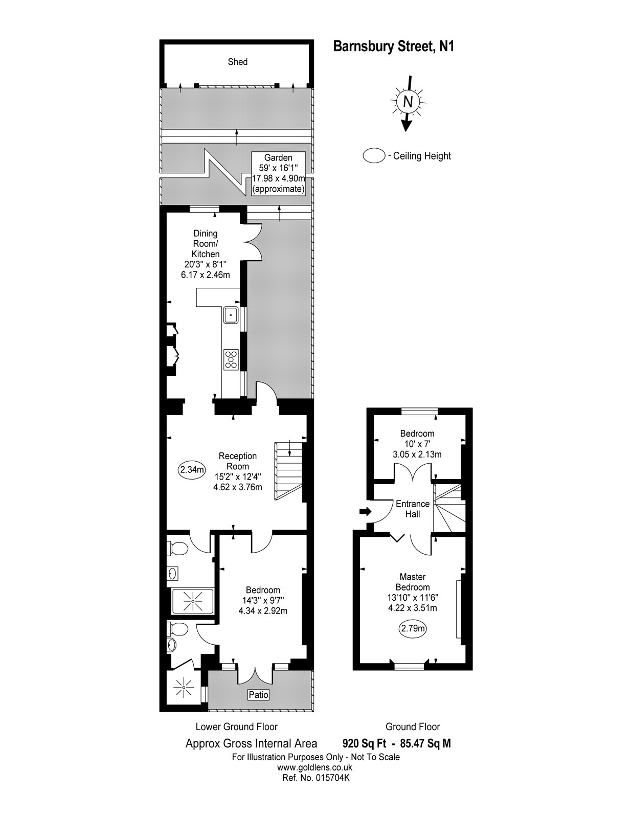 Barnsbury Street, London N1, 2 bedroom maisonette for sale - 59212474 ...