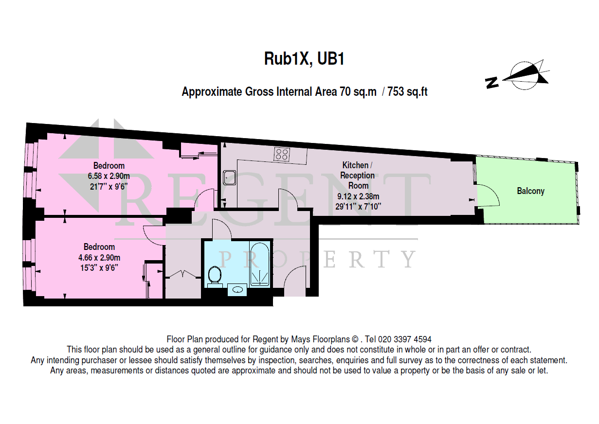 Rubix House, Southall UB1, 2 bedroom flat to rent - 61349037 ...