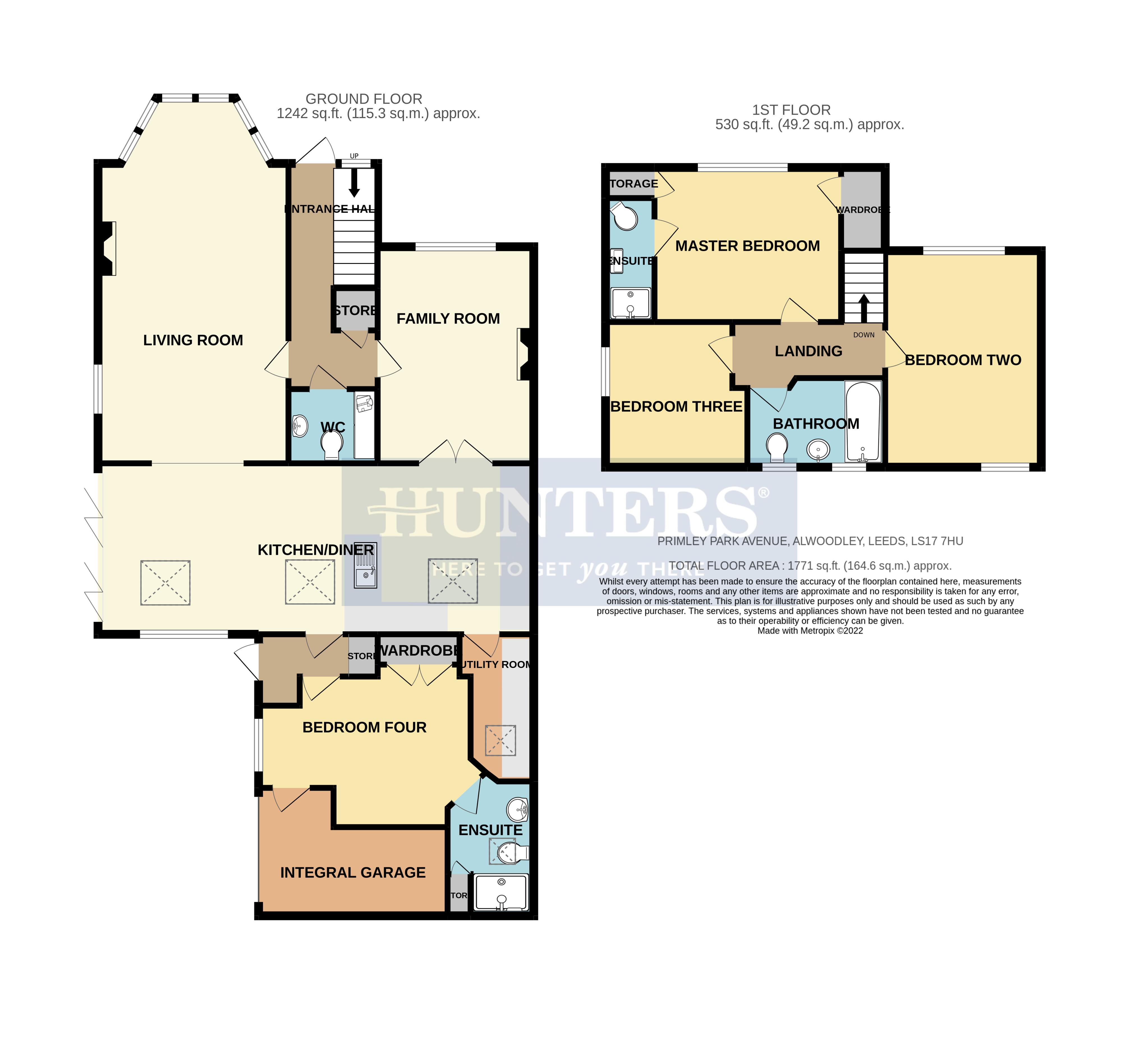Free property report 50 Primley Park Avenue, Alwoodley, Leeds, LS17 7HU ...