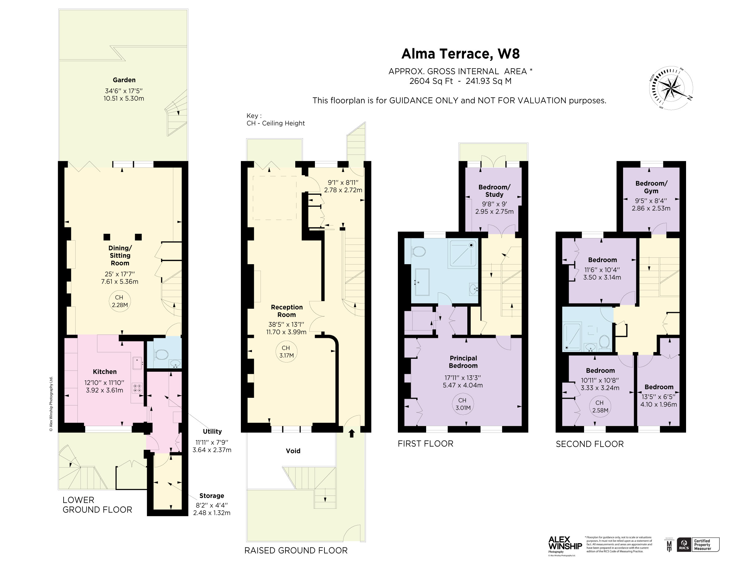 Alma Terrace, Allen Street, London W8, 6 bedroom terraced house for ...