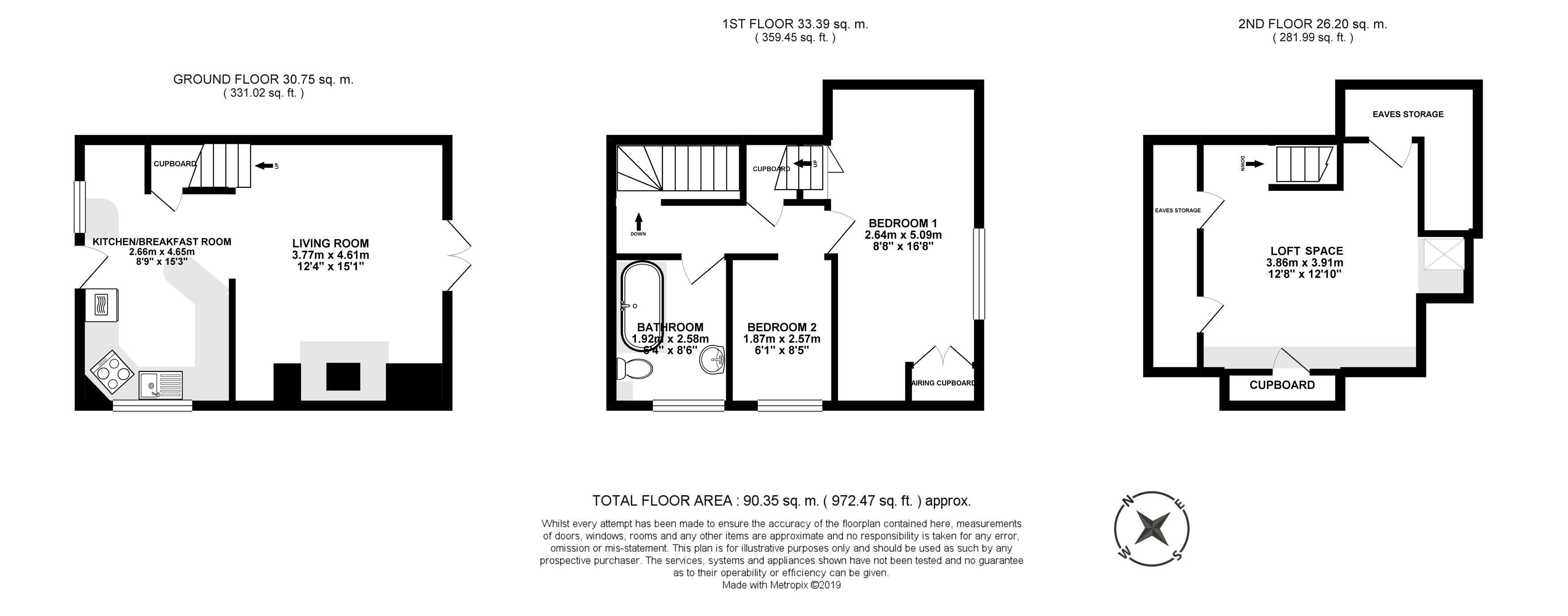 Butts Lane, Christow, Exeter EX6, 2 bedroom semi-detached house for ...