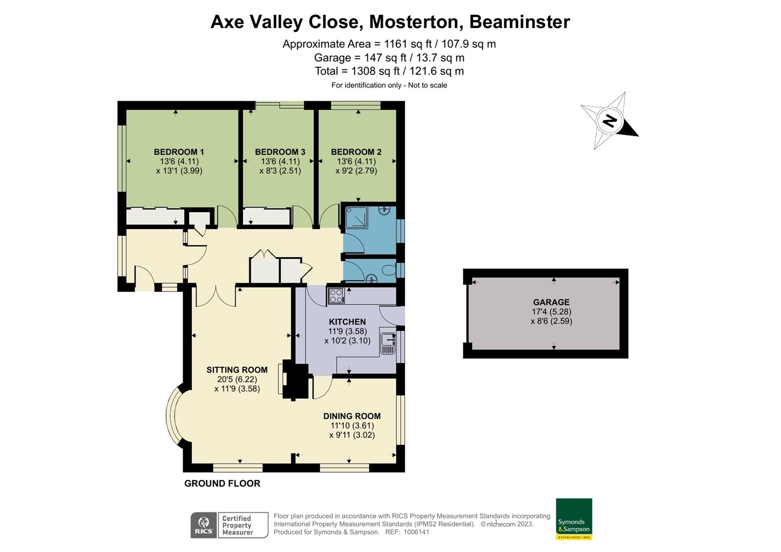 Axe Valley Close, Mosterton, Beaminster DT8, 3 bedroom detached ...