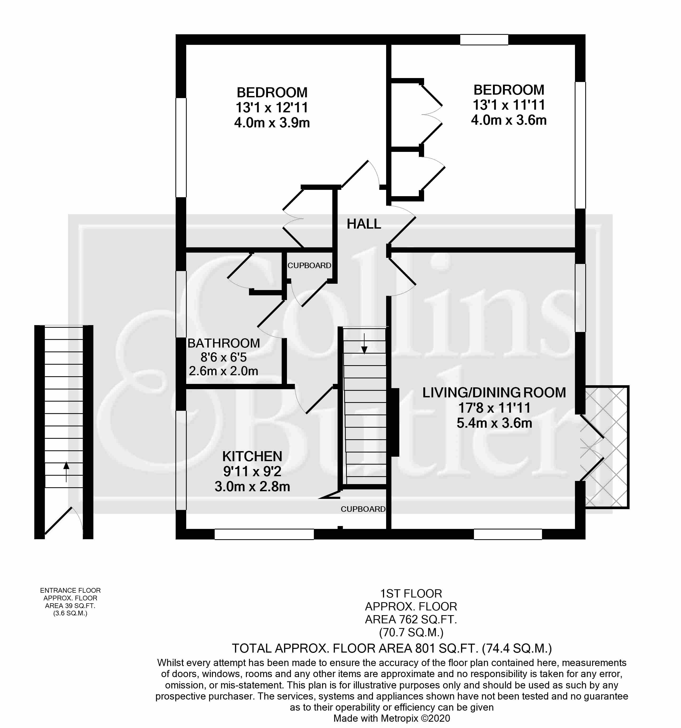 Free property report Flat 4, Sefton Court, Cornwallis Road, Milford On ...