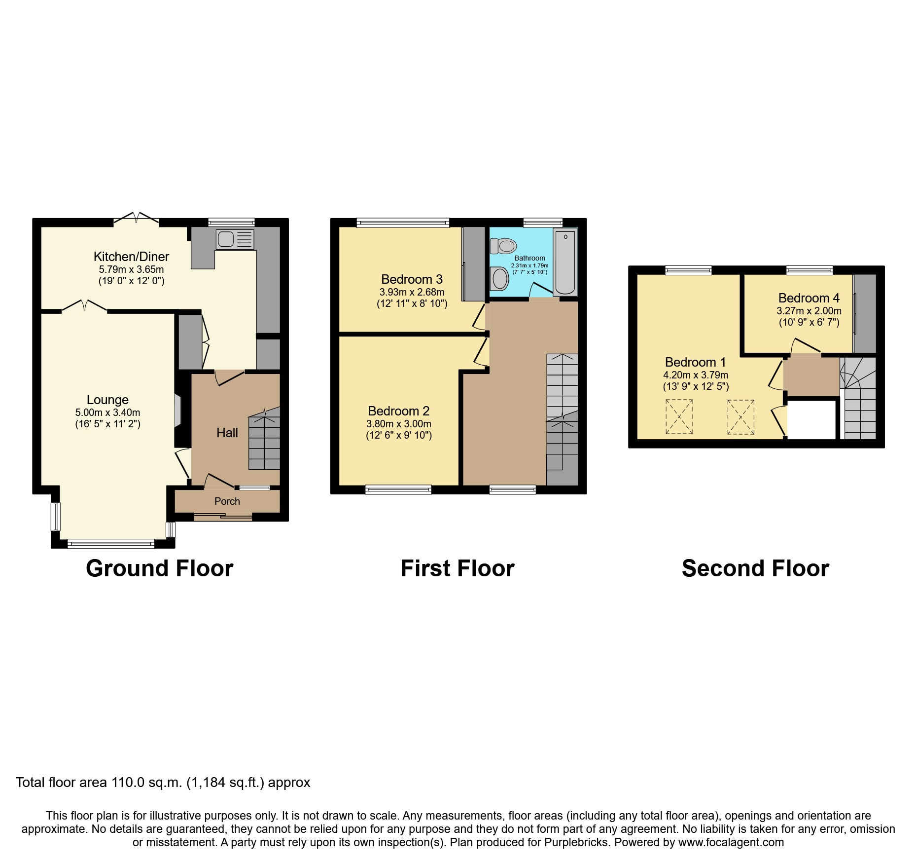 Gobions, Basildon SS16, 4 bedroom terraced house for sale - 61823234 ...