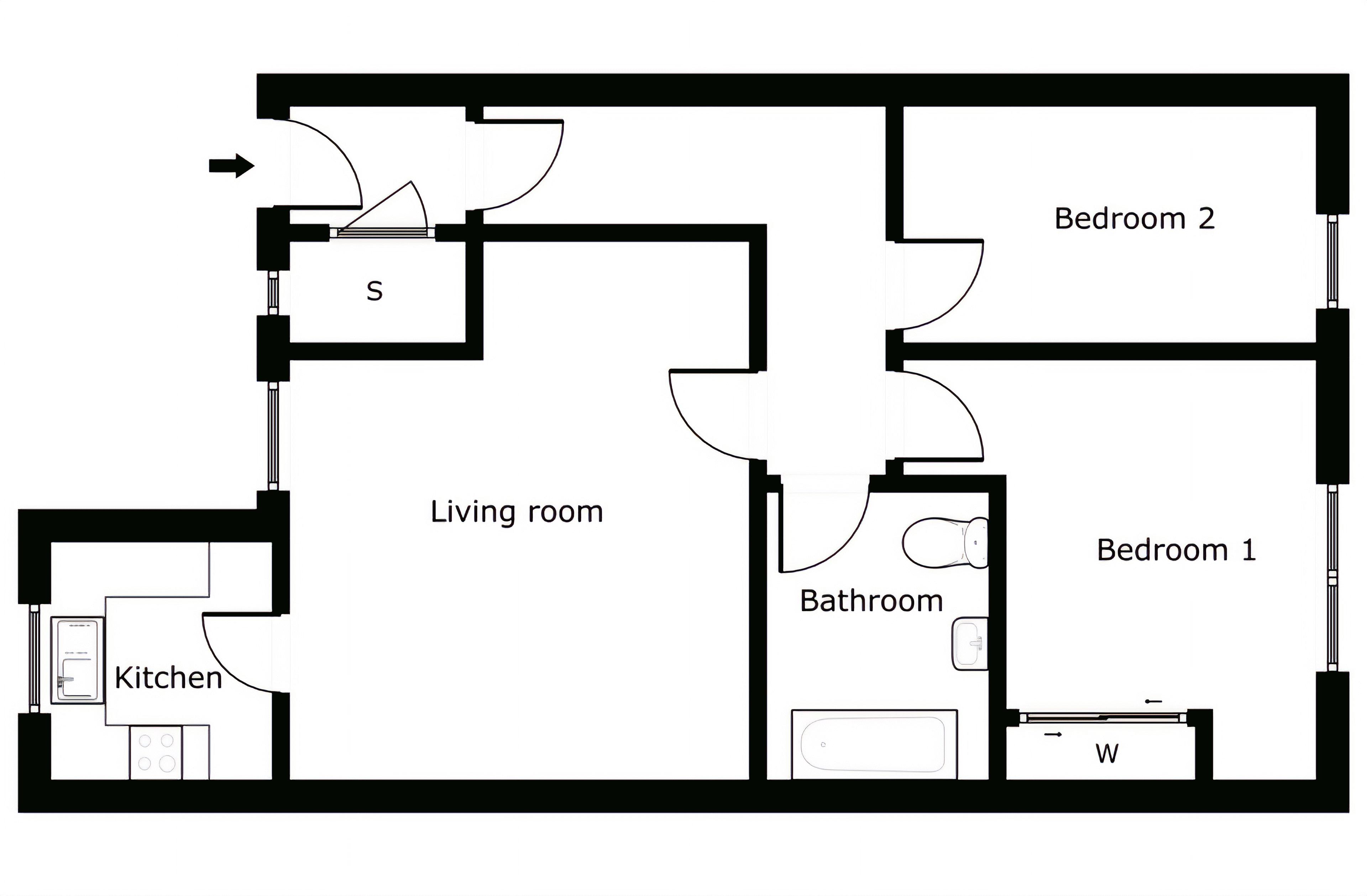 Victoria Terrace, Dunfermline KY12, 2 bedroom flat for sale - 64354075 ...
