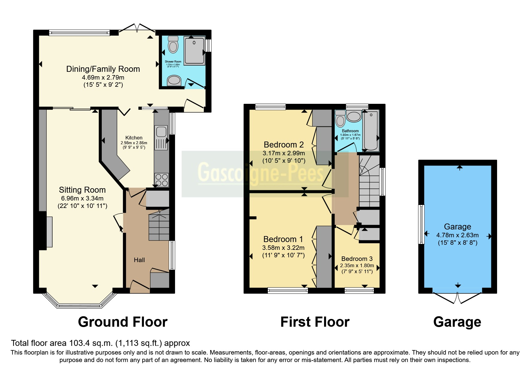 Hilley Field Lane, Fetcham, Leatherhead, Surrey KT22, 3 bedroom semi ...