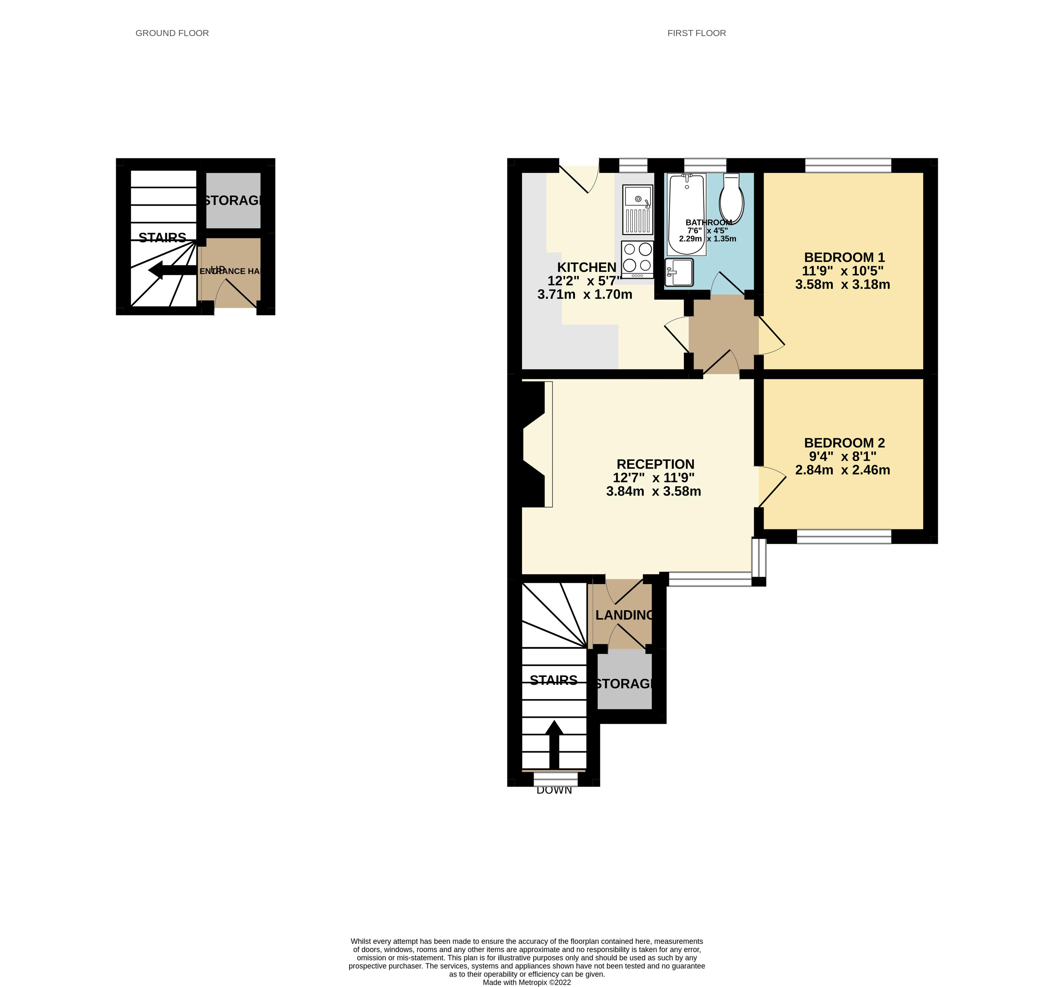 Grantham Gardens Chadwell Heath Rm6 2 Bedroom Maisonette For Sale