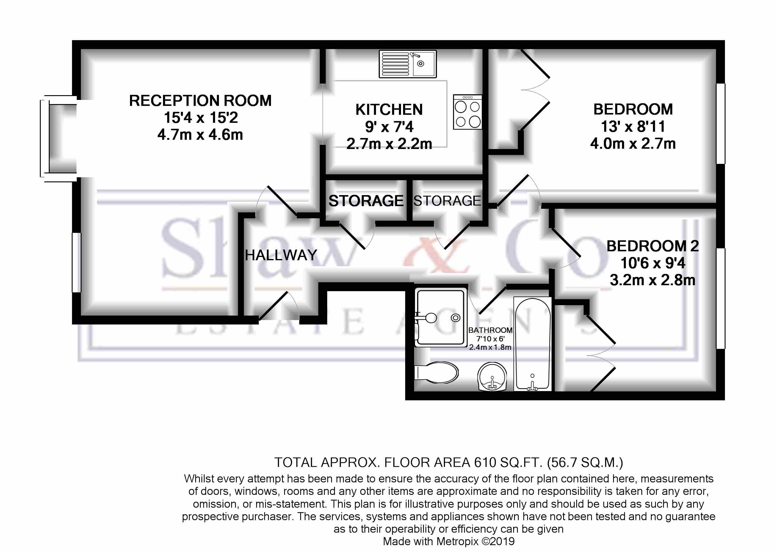 Free property report Flat 3, Russet House, Hollygrove Close, Hounslow ...
