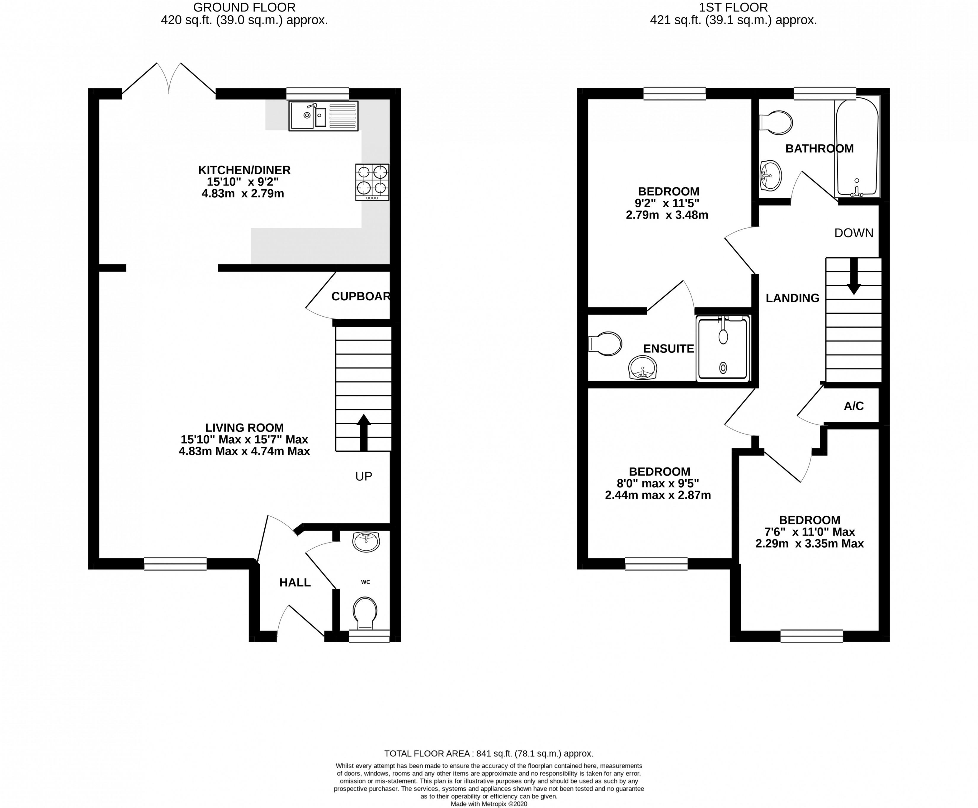3 bed semi-detached house for sale in Ware Close, Off Mill Pool Way ...