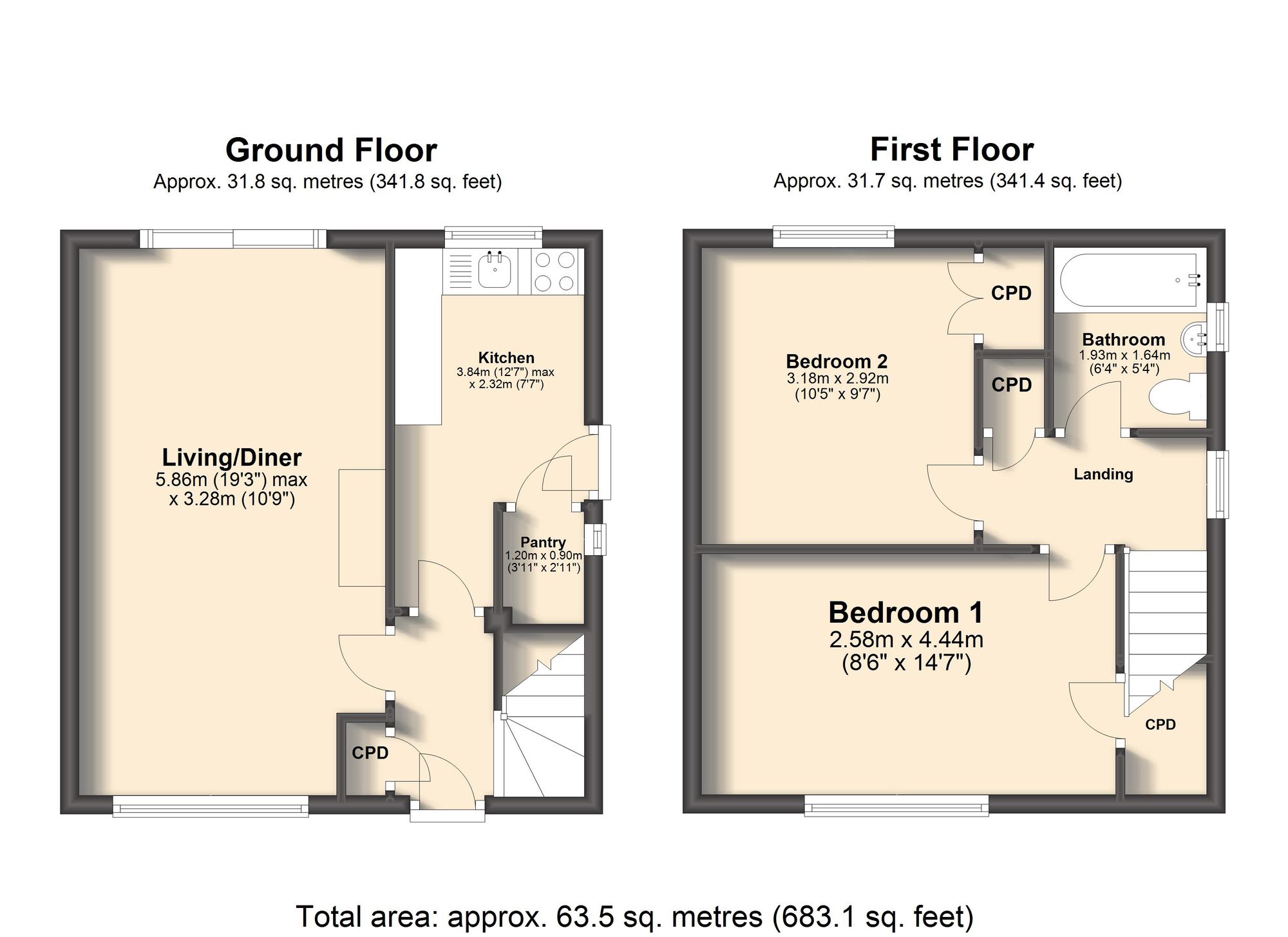 Stoneley Crescent, Sheffield S12, 2 bedroom end terrace house for sale ...