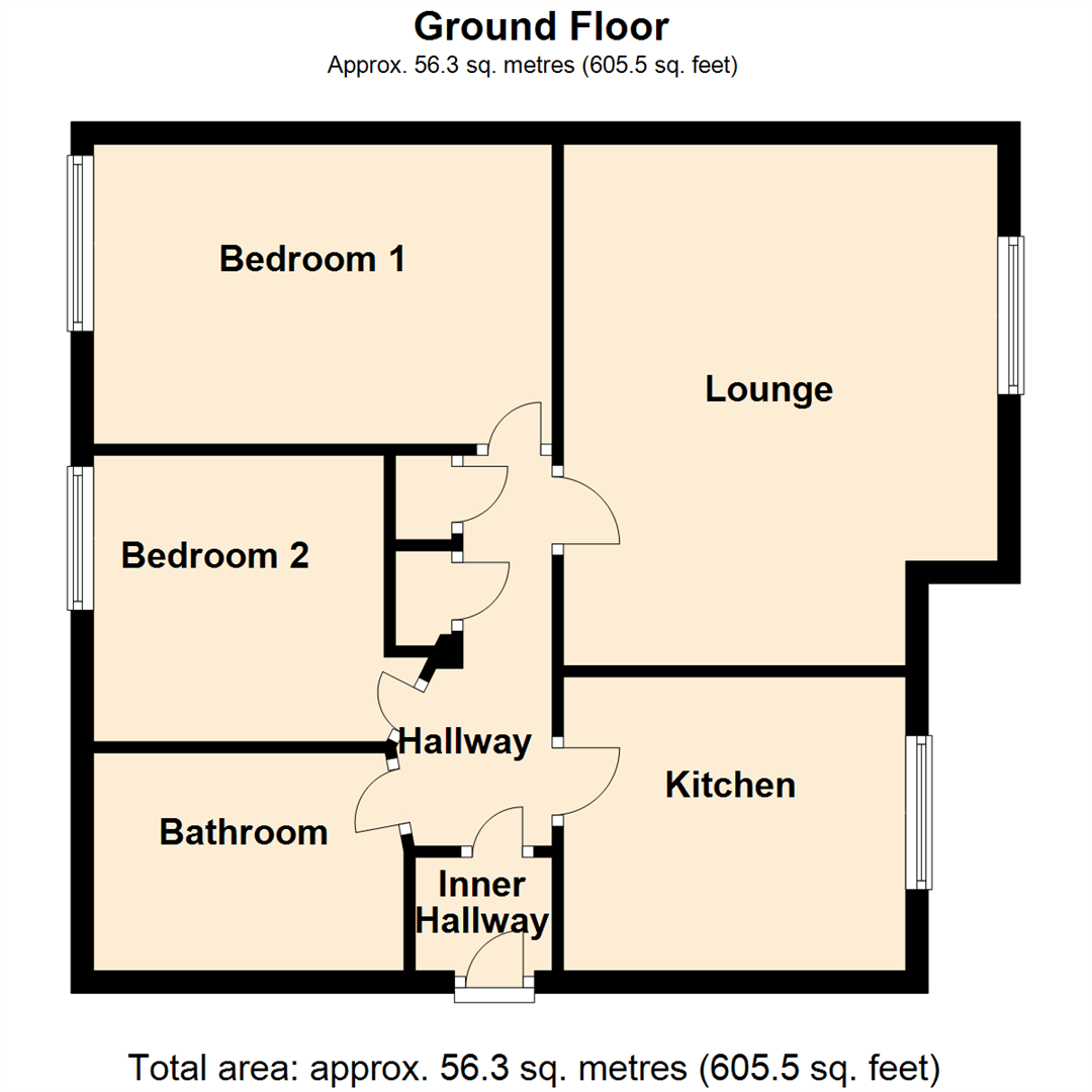 Farrier Way, Robin Hood, Wakefield WF3, 2 bedroom flat to rent ...