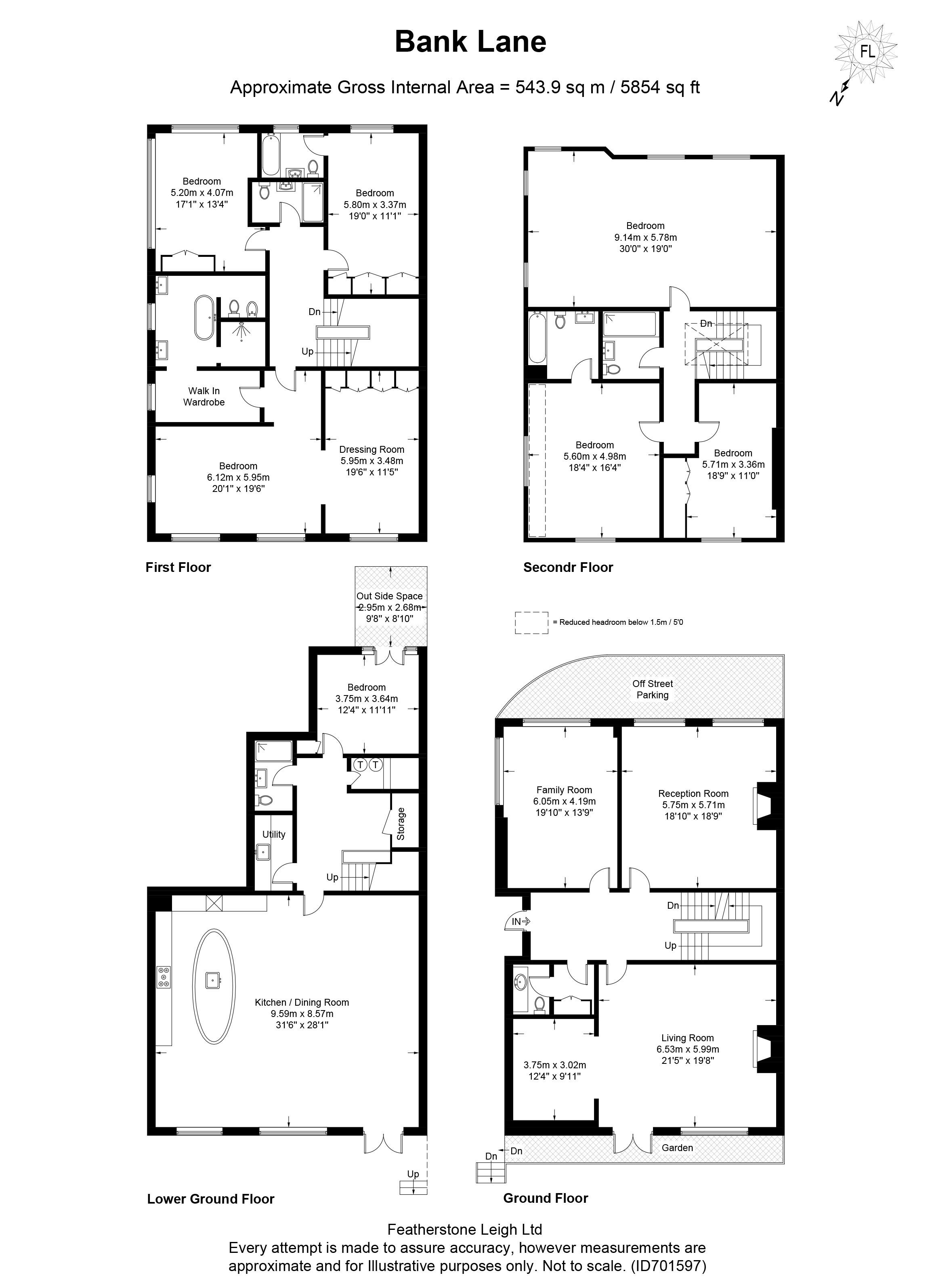 Bank Lane, Roehampton, London SW15, 7 bedroom detached house for sale ...