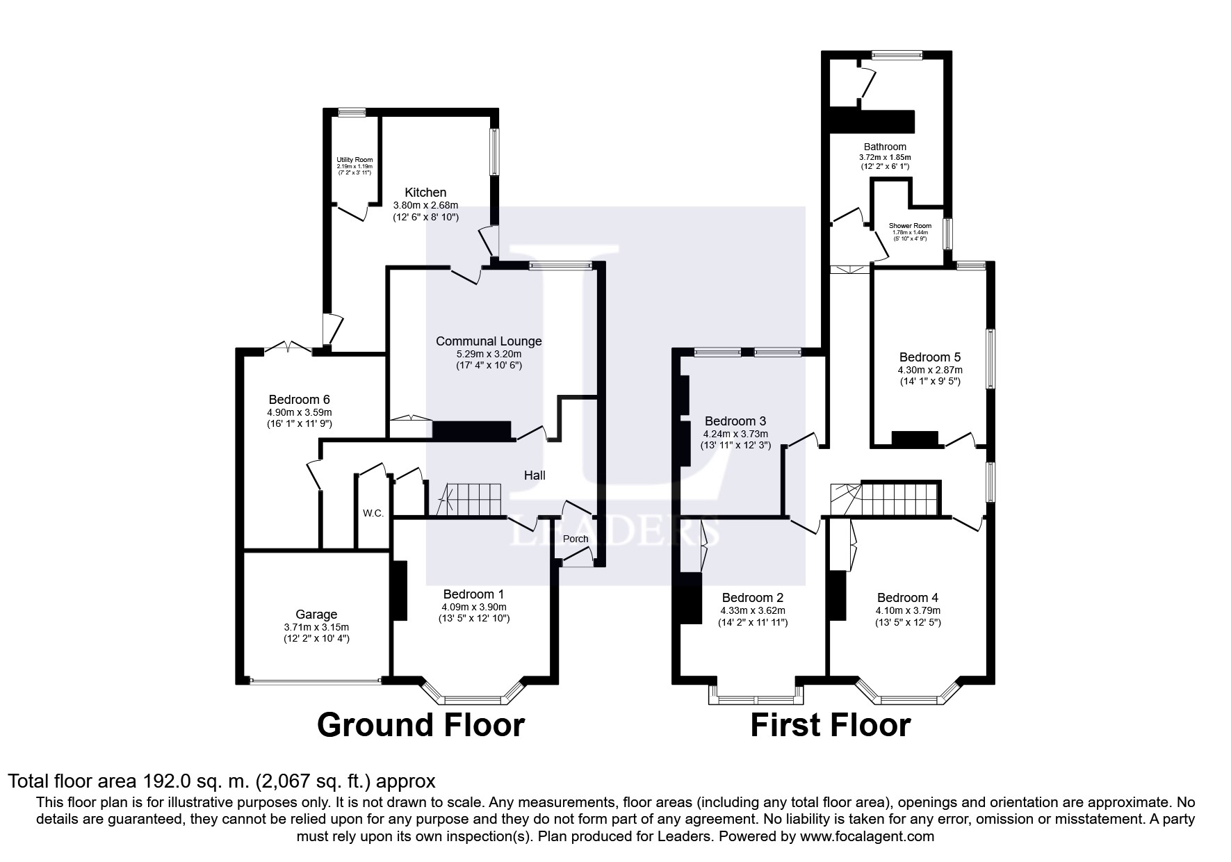 Laugherne Road, Worcester WR2, 6 bedroom link-detached house to rent ...