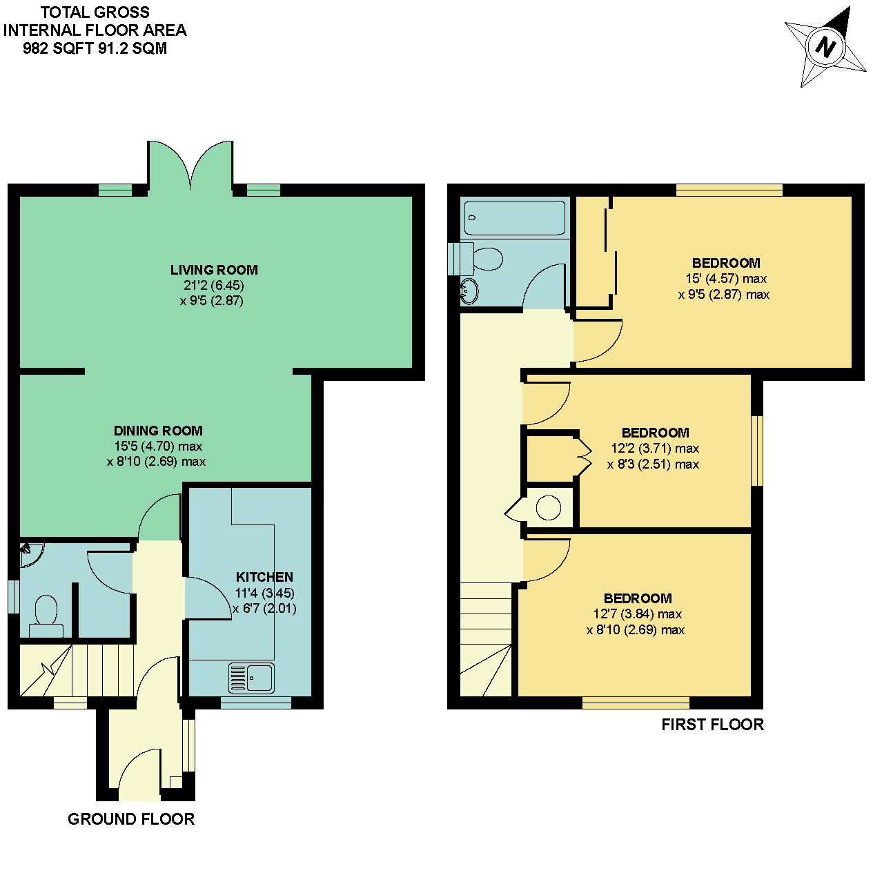 Free property report 4, Astor Close, Addlestone, KT15 2JE - Chimnie