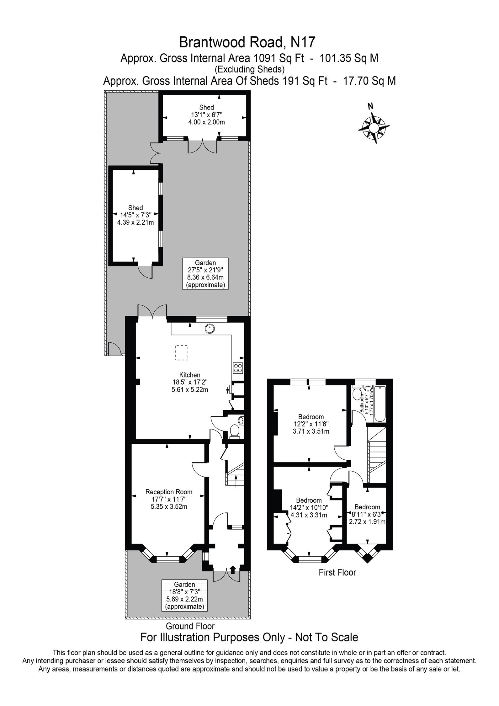 3 bed end terrace house for sale in Brantwood Road, London N17 - Zoopla