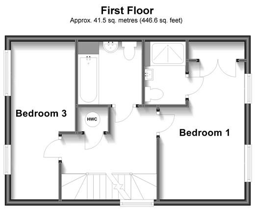 Portland Drive, Merstham, Redhill, Surrey RH1, 3 bedroom end terrace ...