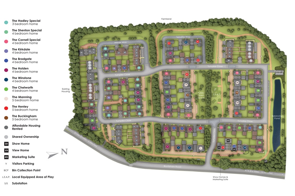 "Shenton" at Bluntisham Road, Needingworth, St. Ives, Huntingdon PE27 ...