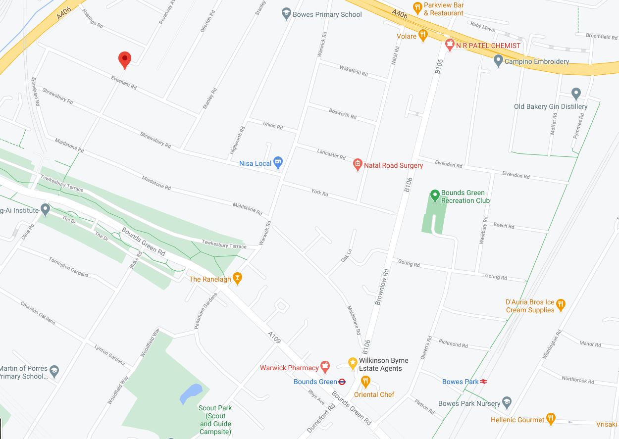 3 bed terraced house for sale in Evesham Road, London N11 - Zoopla