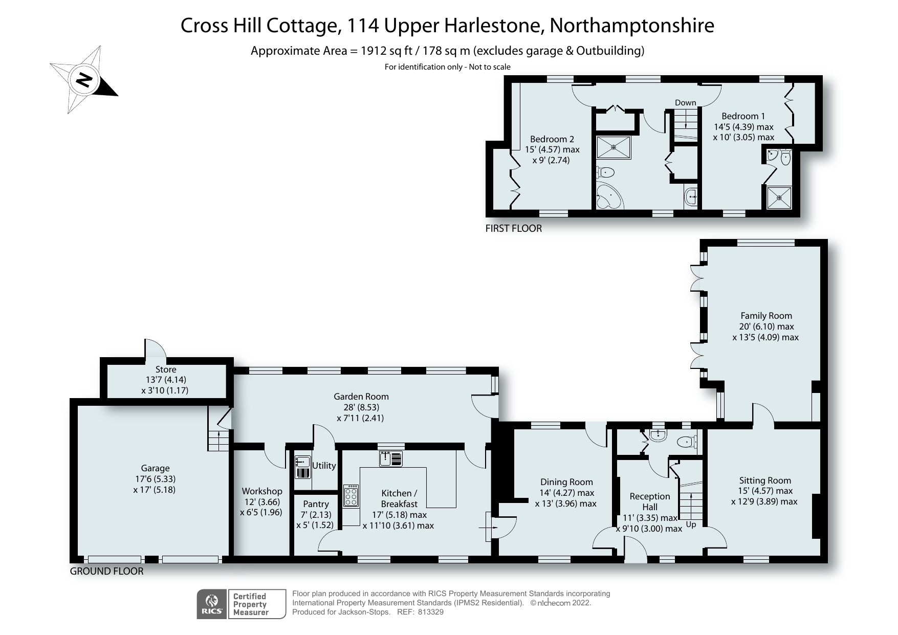 Free property report 114, Upper Harlestone, Northampton, NN7 4EL - Chimnie