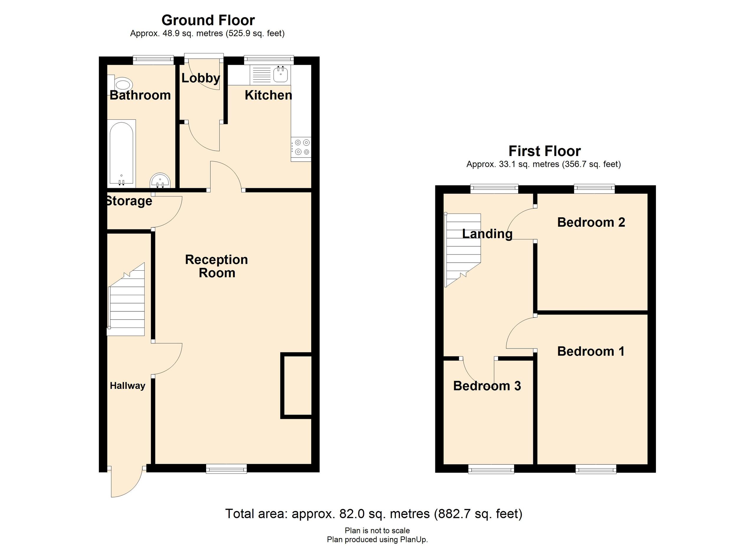 Reform Street, Pontlottyn CF81, 3 bedroom terraced house for sale ...