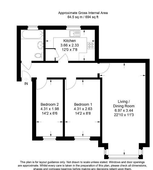 Peatey Court, Princes Gate, High Wycombe HP13, 2 bedroom flat for sale ...