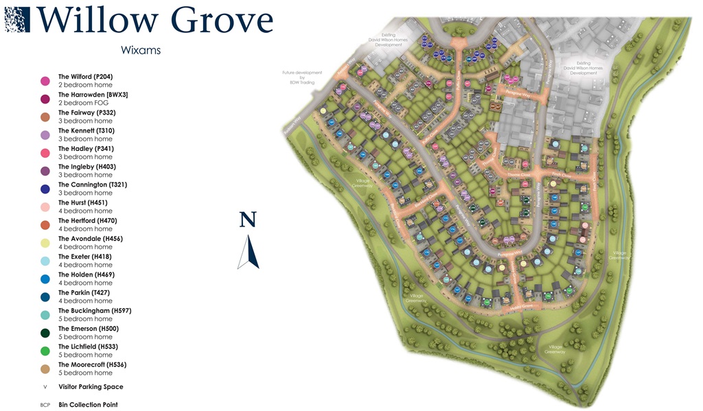 "Archford" at Southern Cross, Wixams, Bedford MK42, 3 bedroom semi ...