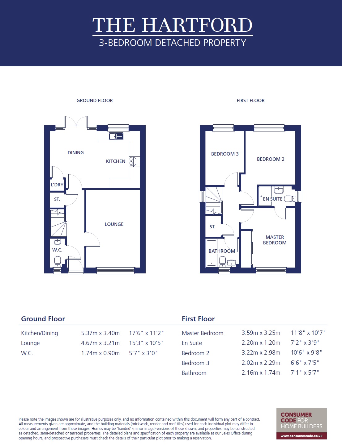 Oak Meadow Hawarden Road Penyffordd Ch4 3 Bedroom Detached House For