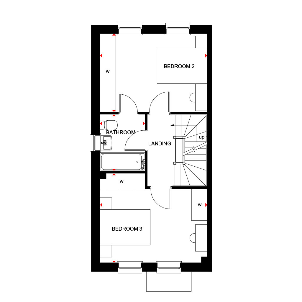 "Norbury" at Betony Meadow, Houghton Regis, Dunstable LU5, 3 bedroom ...