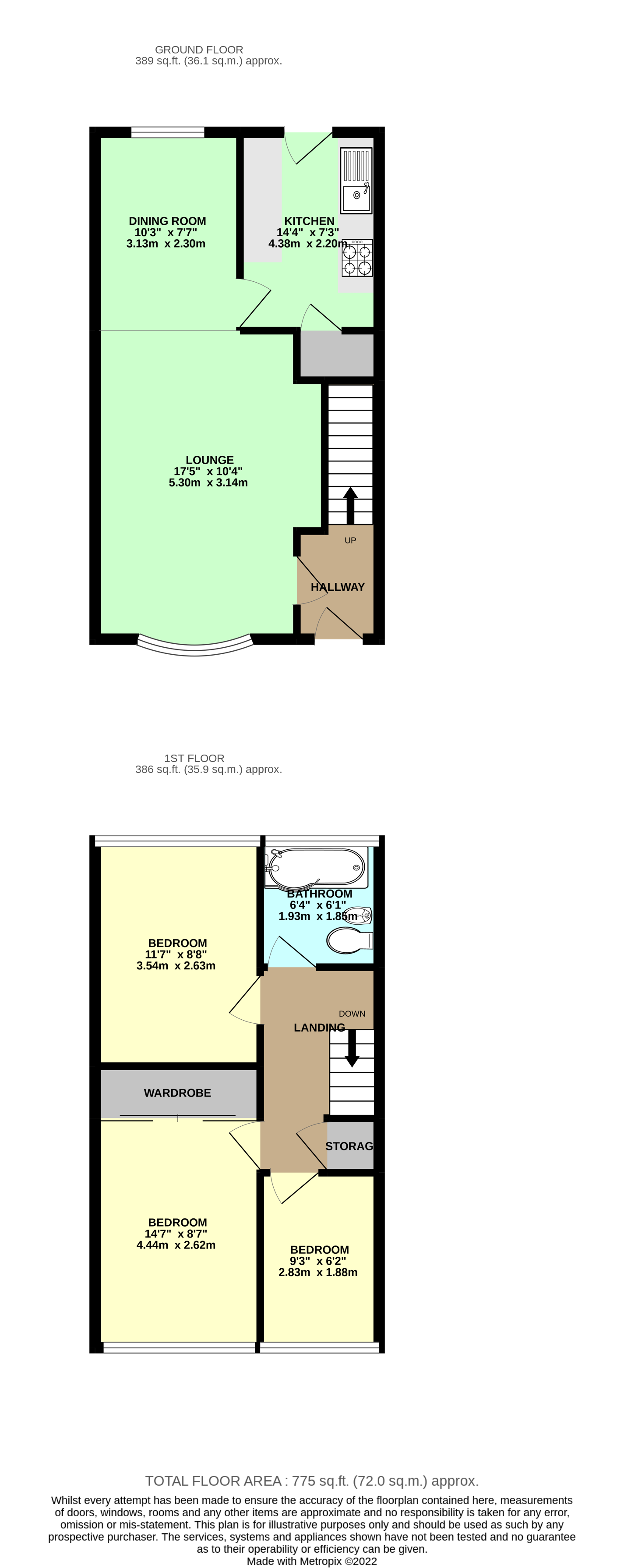 Free property report 140, Ramshead Crescent, Leeds, LS14 1PH - Chimnie