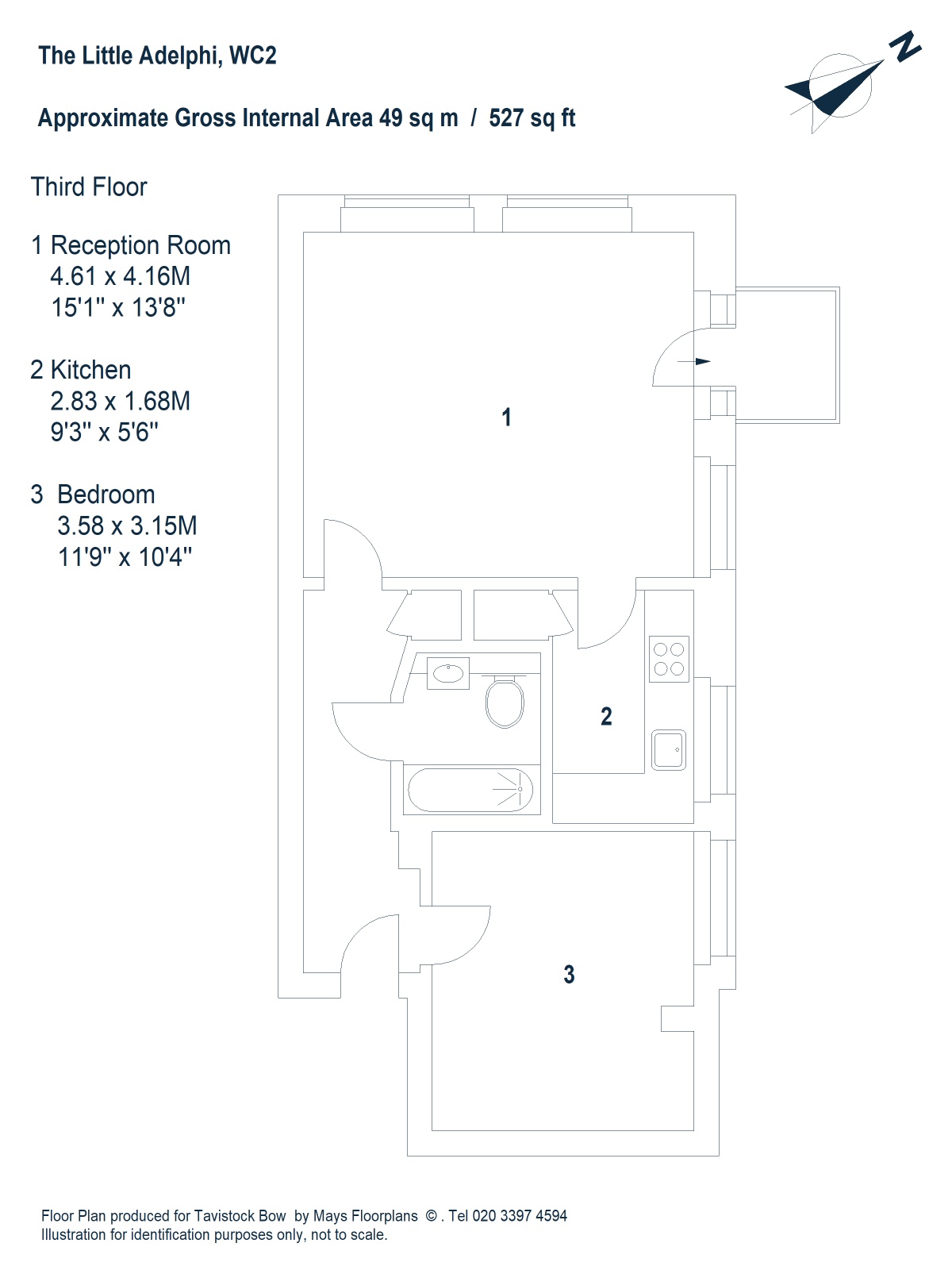 John Adam Street, London WC2N, 1 bedroom flat for sale - 63932492 ...