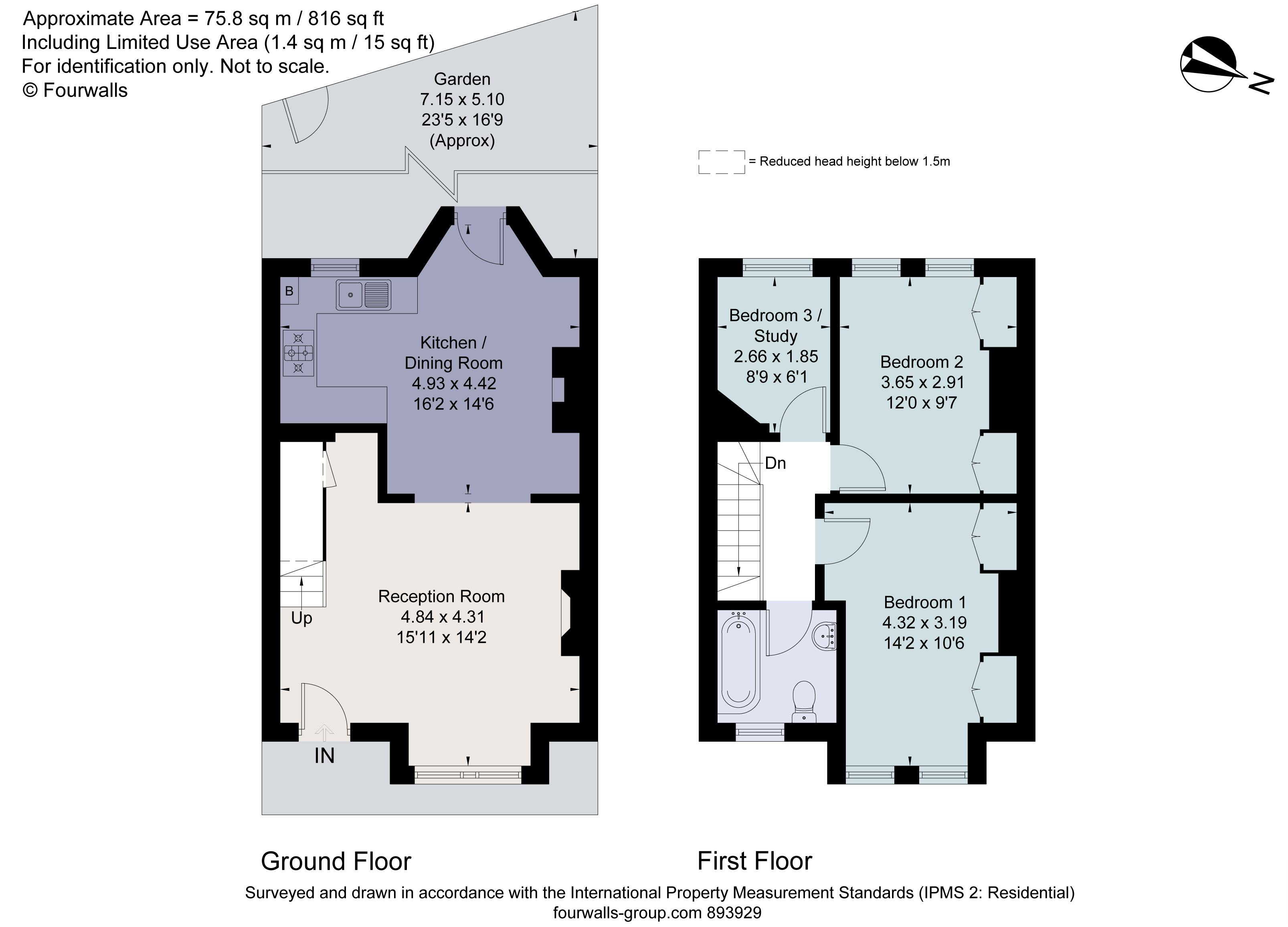 Oakhill Place, Putney, London SW15, 3 bedroom terraced house for sale ...