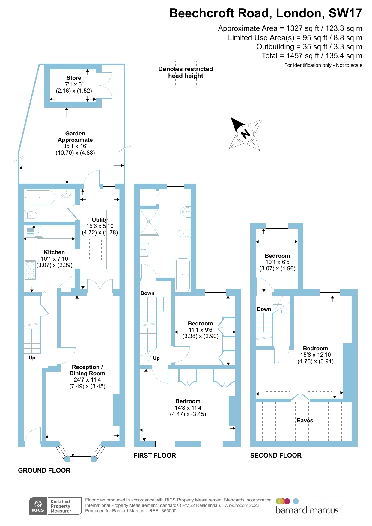 Beechcroft Road, London SW17, 4 bedroom terraced house for sale ...