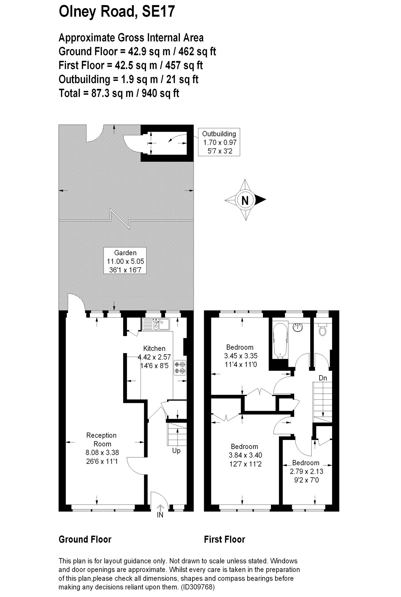 Free property report 178 Olney Road, London, SE17 3HR - Chimnie