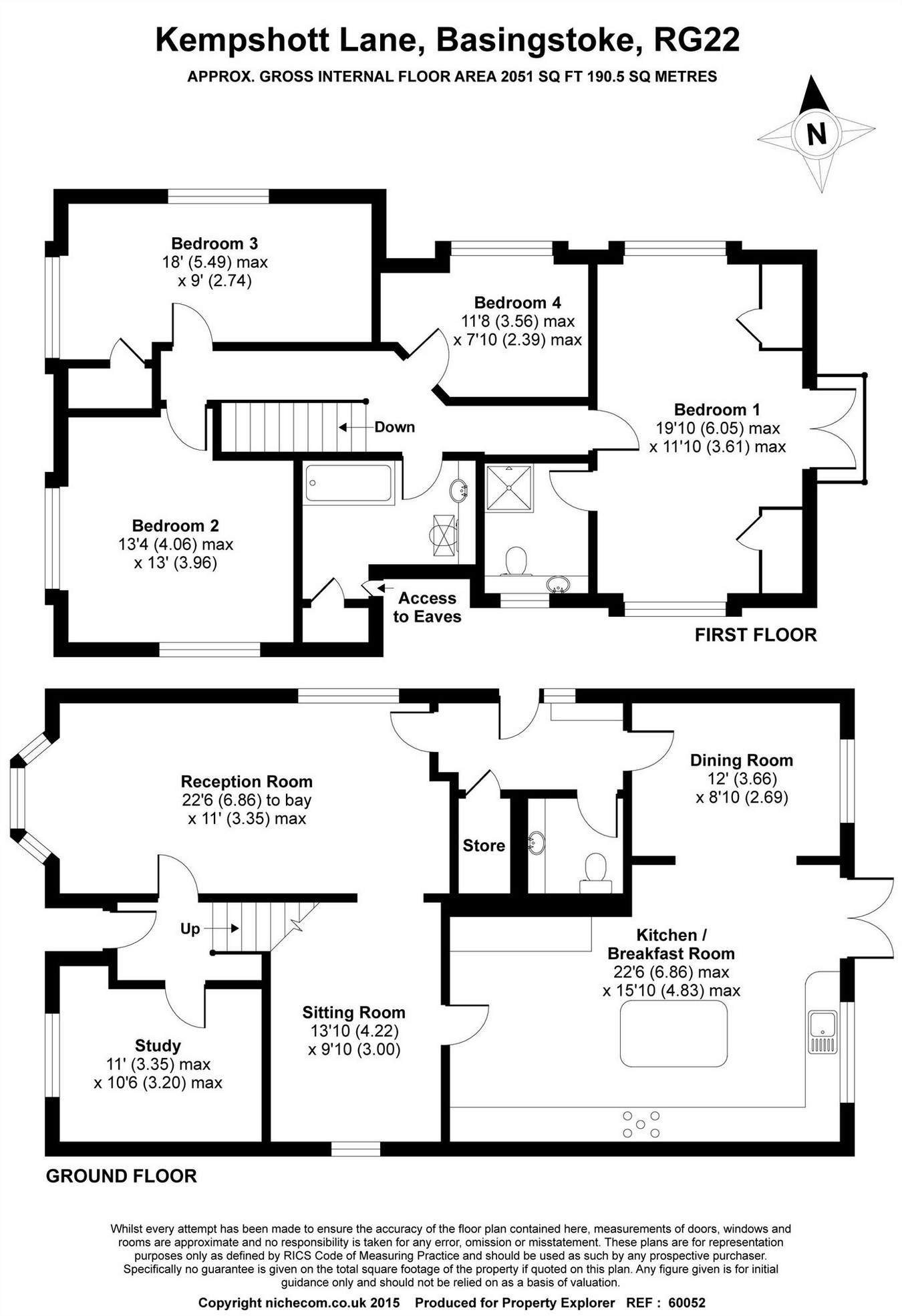Free property report 151 Kempshott Lane, Basingstoke, RG22 5LF - Chimnie