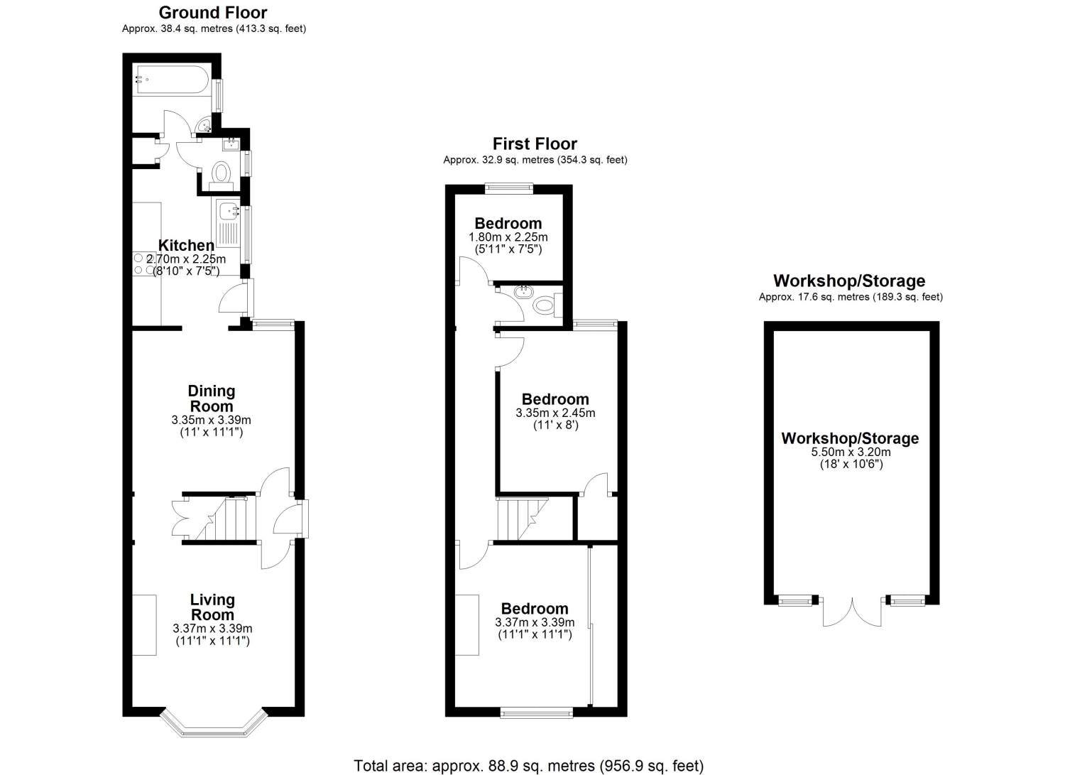 Claremont Road, Staines-Upon-Thames, Surrey TW18, 3 bedroom semi ...