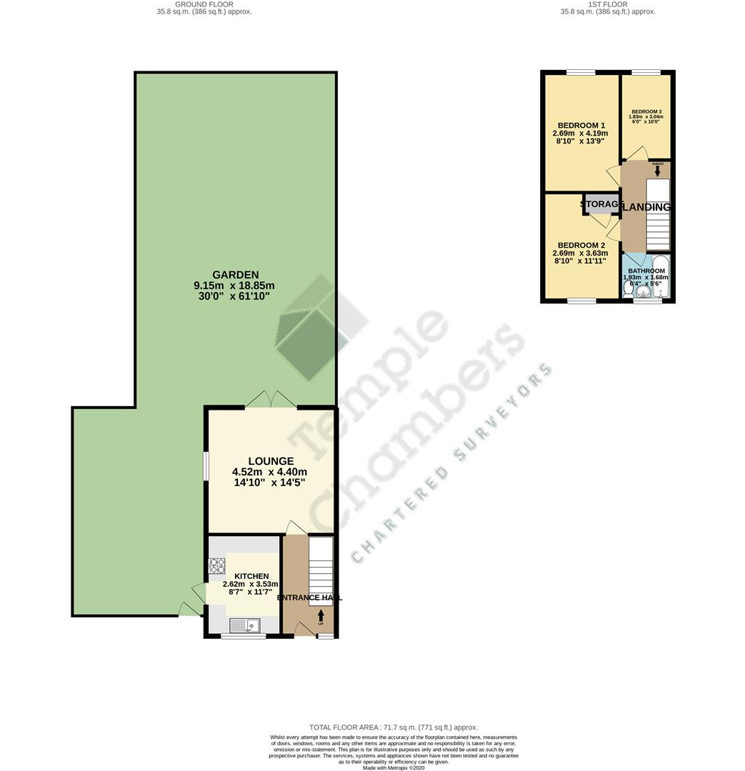 Free property report 73 Pear Tree Walk, Cheshunt, EN7 6RE - Chimnie