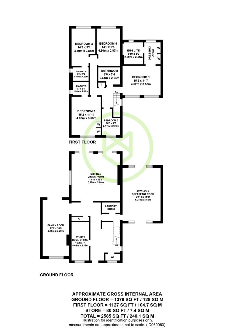 Braishfield Road, Romsey, Hampshire SO51, 5 bedroom detached house for ...