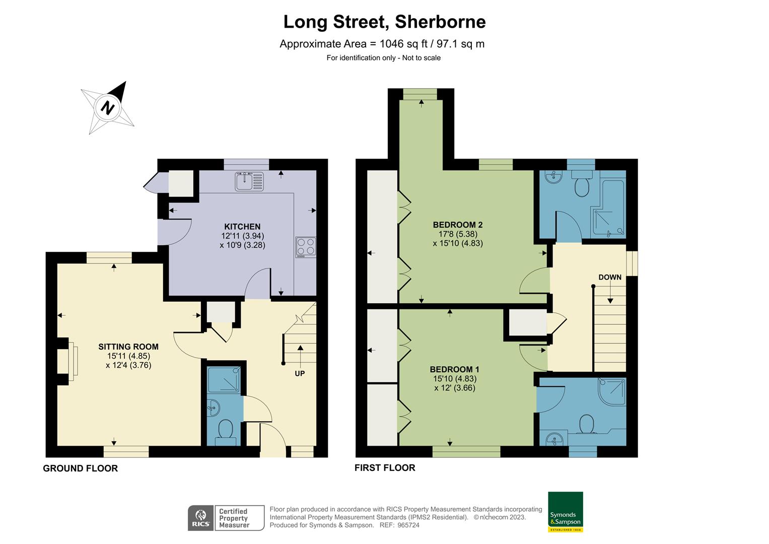 Long Street, Sherborne DT9, 2 bedroom semi-detached house for sale ...