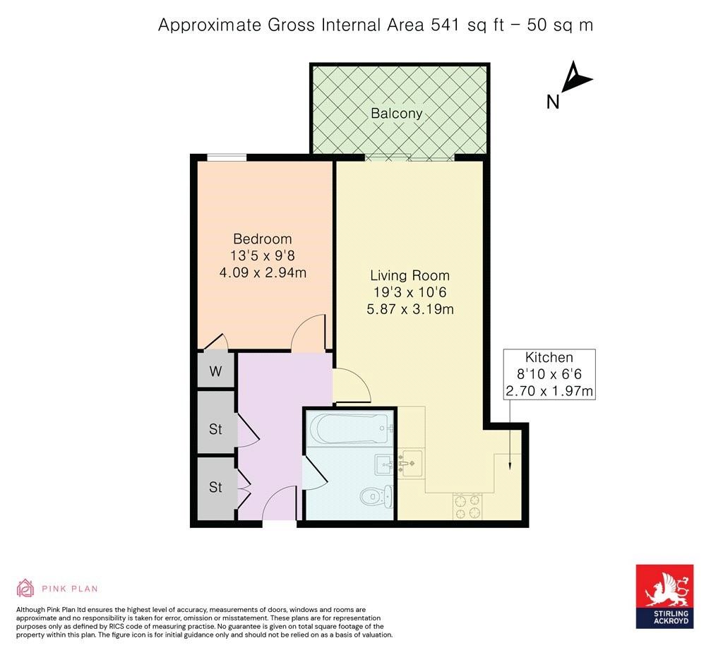 Free property report Flat 54, Regatta Point, 38, Kew Bridge Road ...