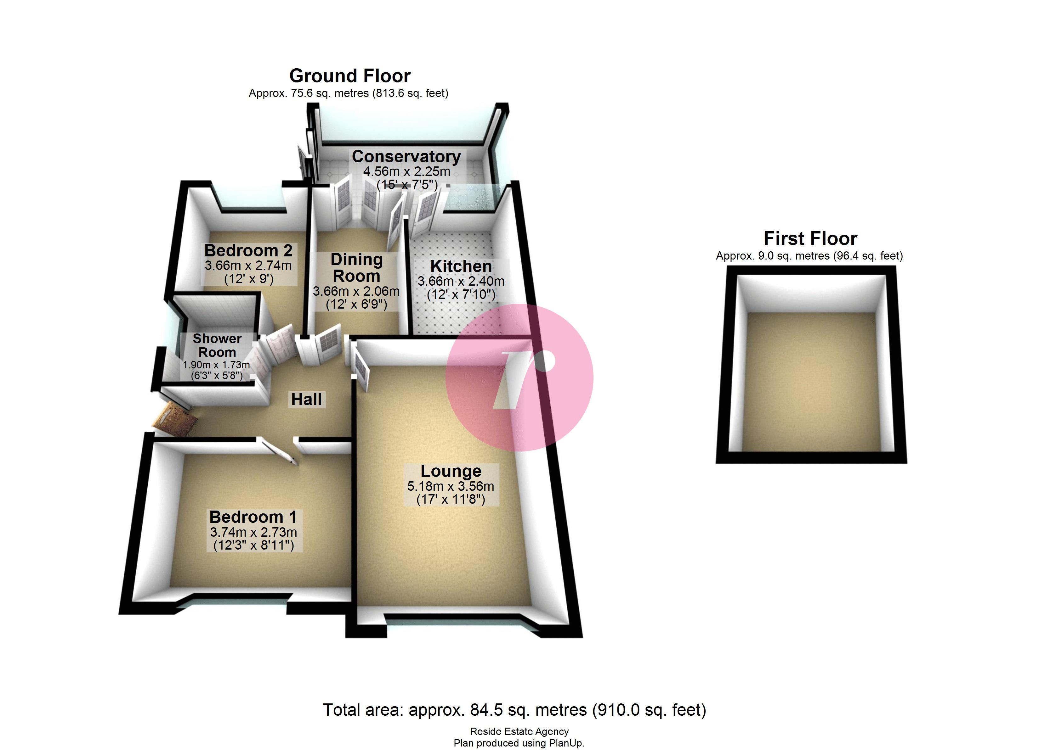 Thames Road, Milnrow, Rochdale OL16, 2 bedroom semi-detached bungalow ...