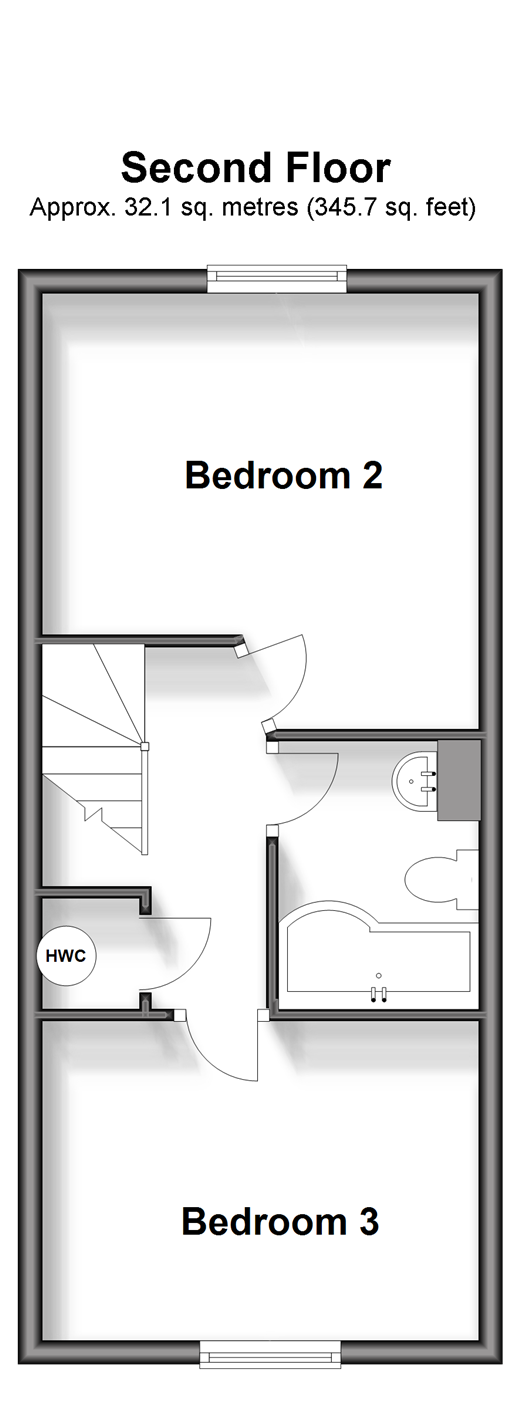 Hall Road, Wouldham, Rochester, Kent ME1, 3 bedroom town house for sale ...