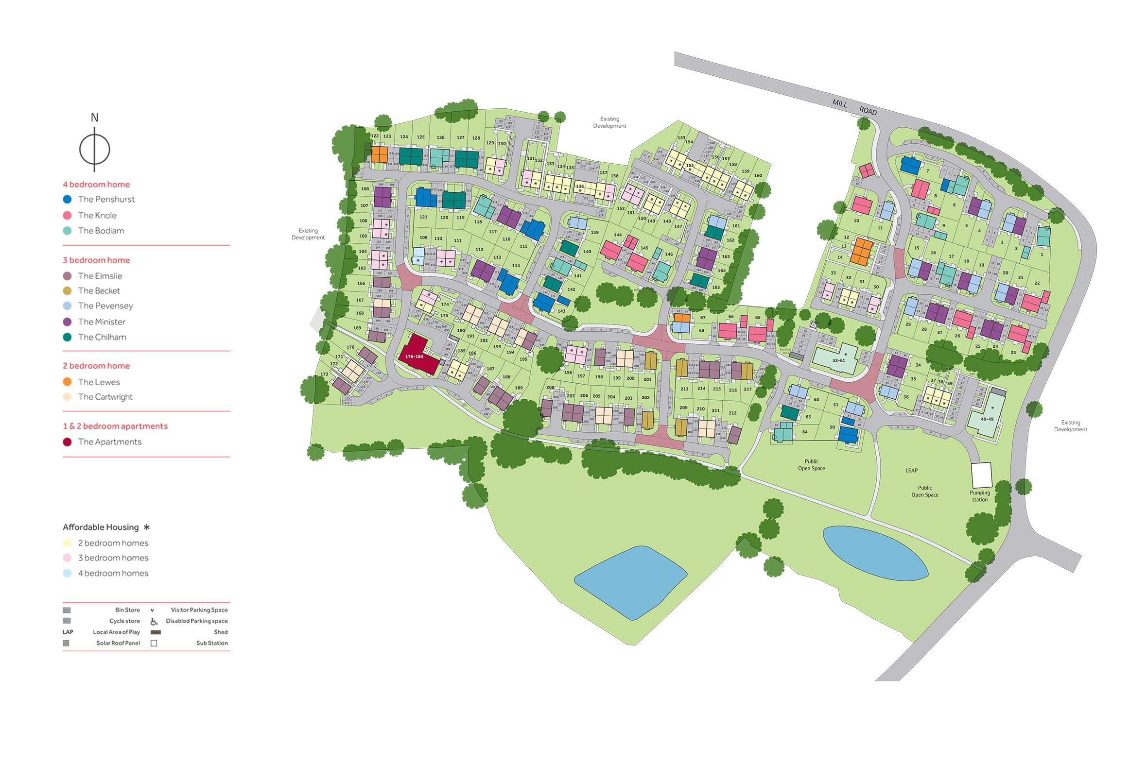 "The Elmslie" at Mill Road, Hailsham BN27, 3 bedroom semi-detached ...