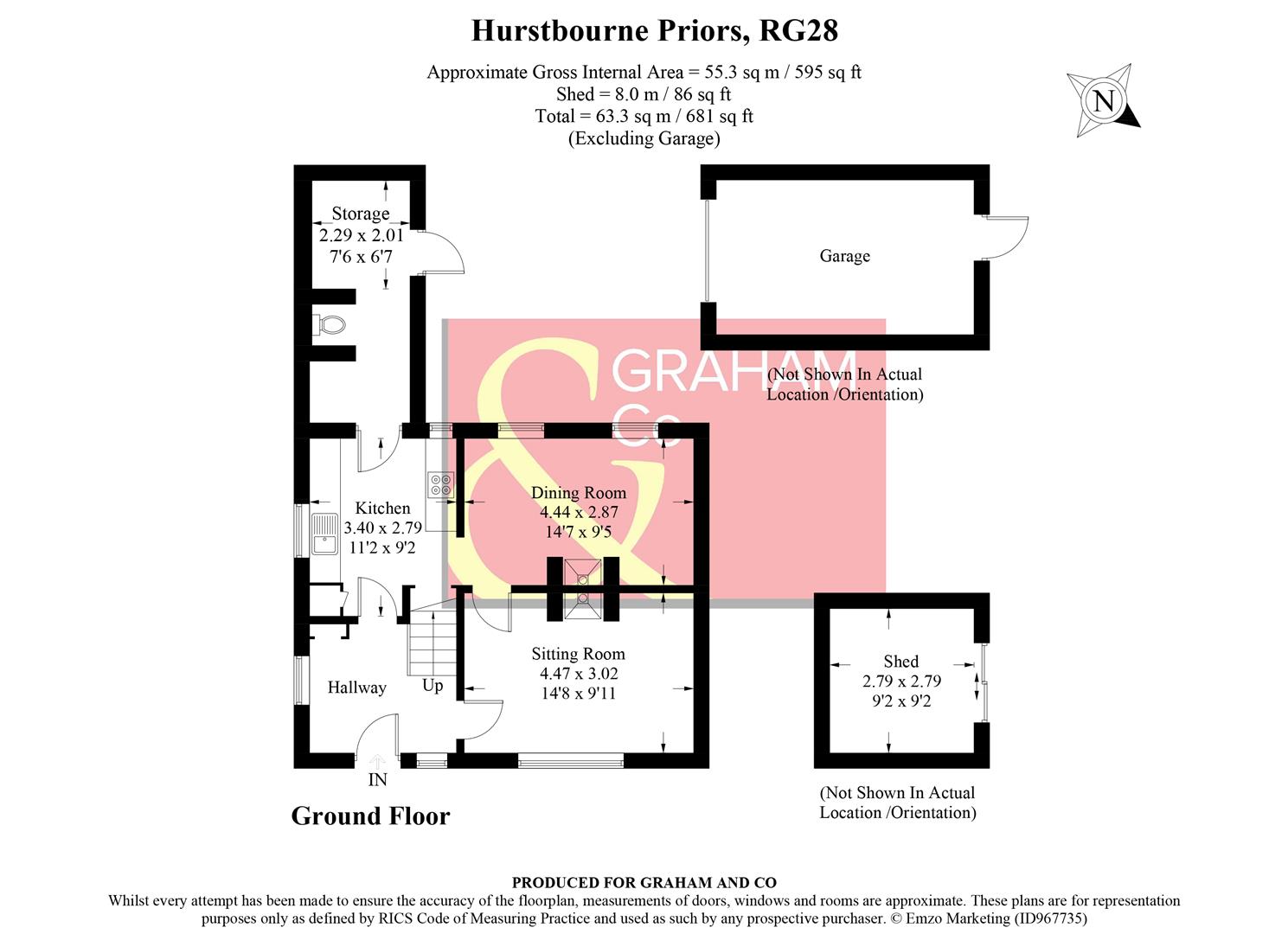Hurstbourne Priors, Whitchurch RG28, 3 bedroom end terrace house for ...