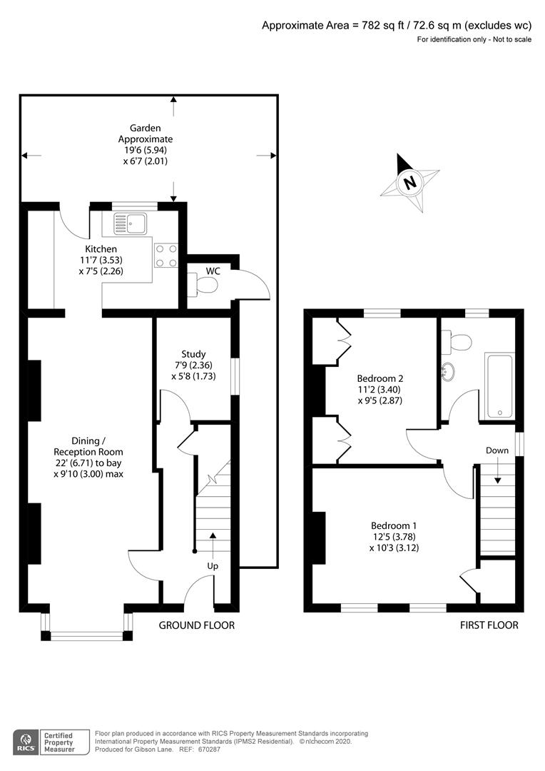 2 bed detached house for sale in Acre Road, Kingston Upon Thames KT2 ...