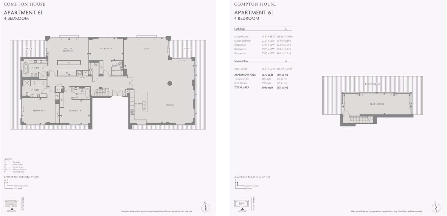 Chelsea Waterfront, Waterfront Drive, London SW10, 4 bedroom flat for ...